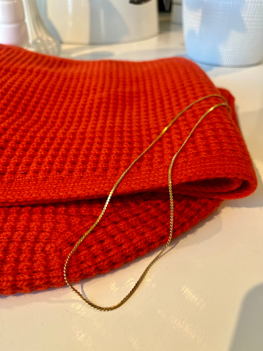 Serpentine Chain {Gold/Estate} – Leona Ruby